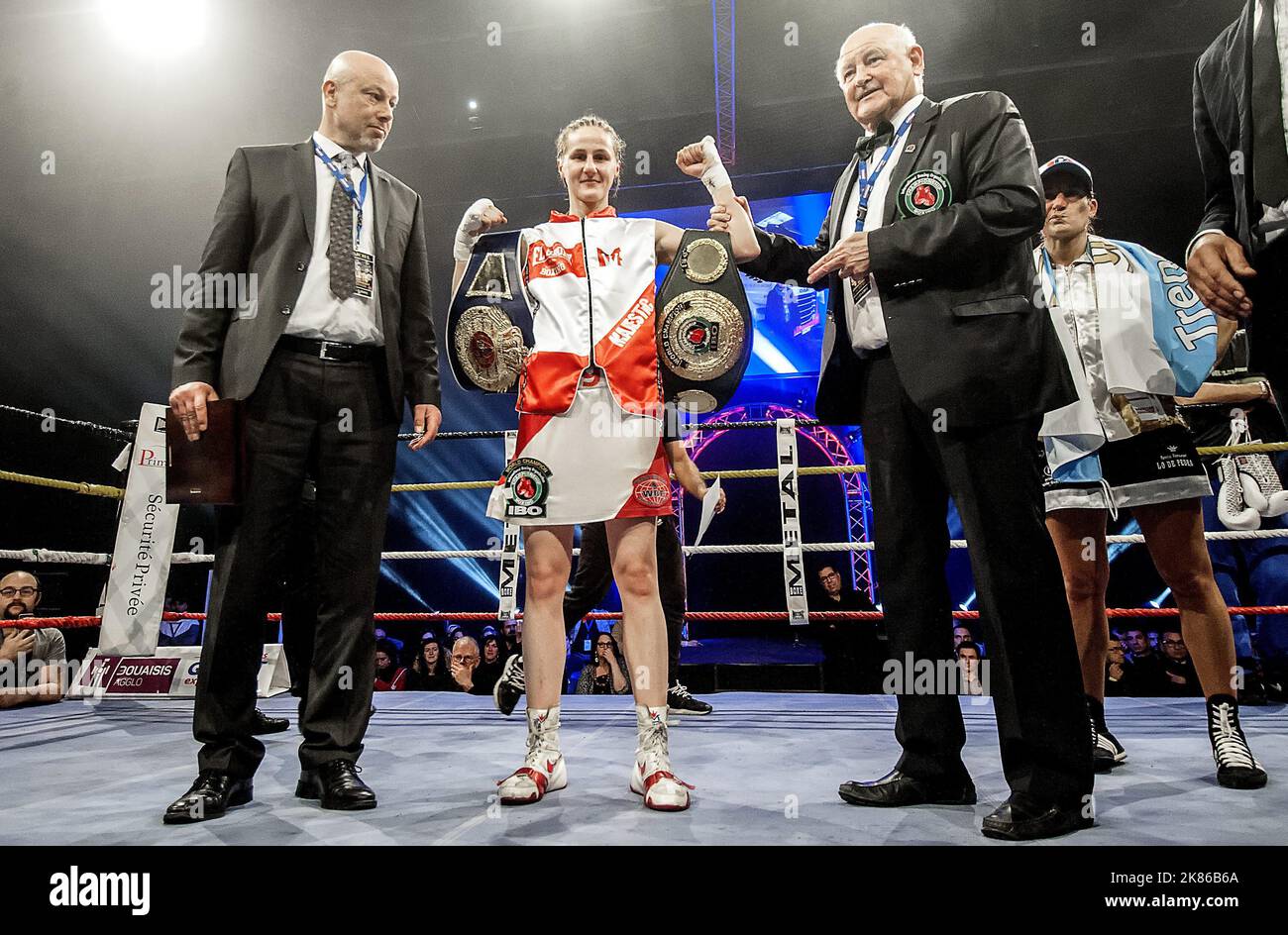 Segolene Lefebvre Still WBF World Champion. World Boxing Federation ...