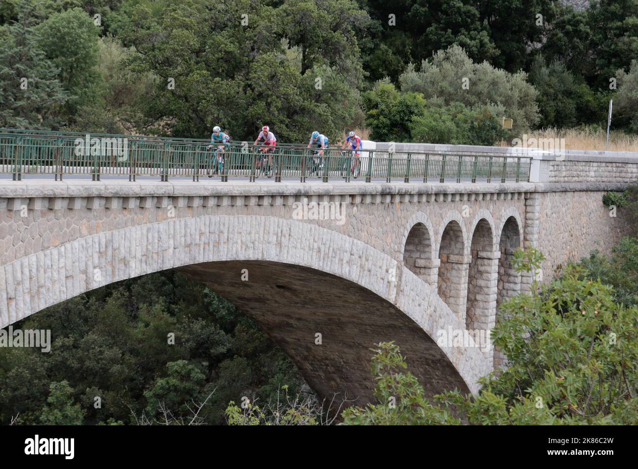 A four man early break included Loic Chetout, Basque Cofidis and Daniel ...