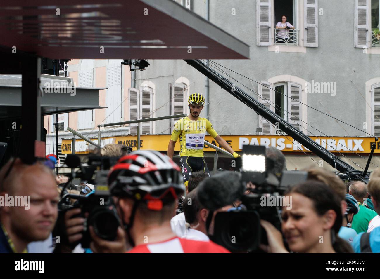 Julian Alaphillipe of Deceuninck Quick Step Stock Photo - Alamy