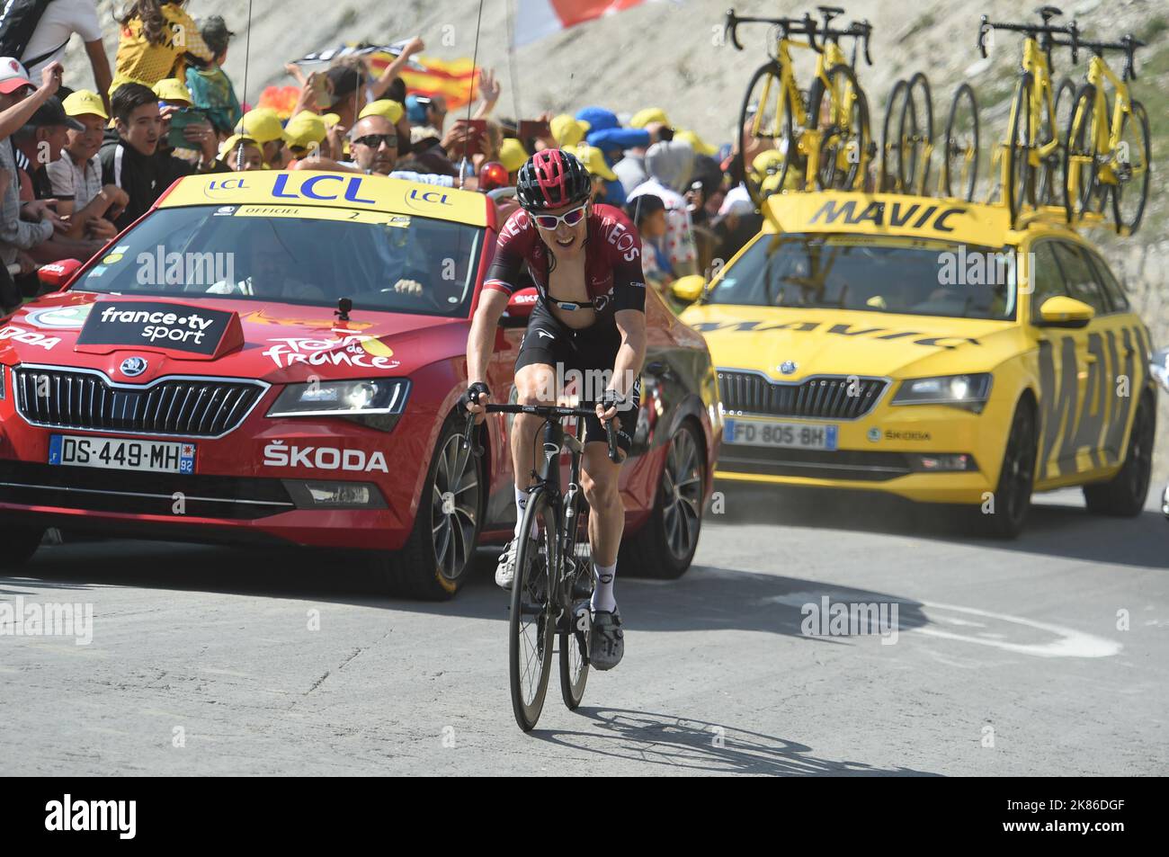 Geraint Thomas of Team Ineos Stock Photo - Alamy