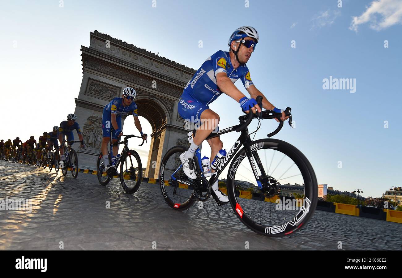 Dries Devenyns, team Deceuninck Quick Step, during stage 21 of the Tour ...