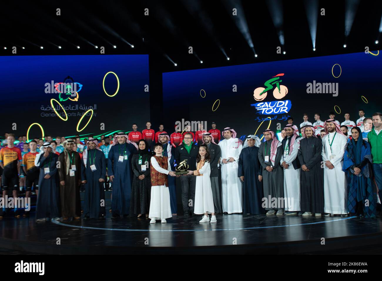 Saudi Tour 2020 opening Team presentation for the Inaugural Saudi ...