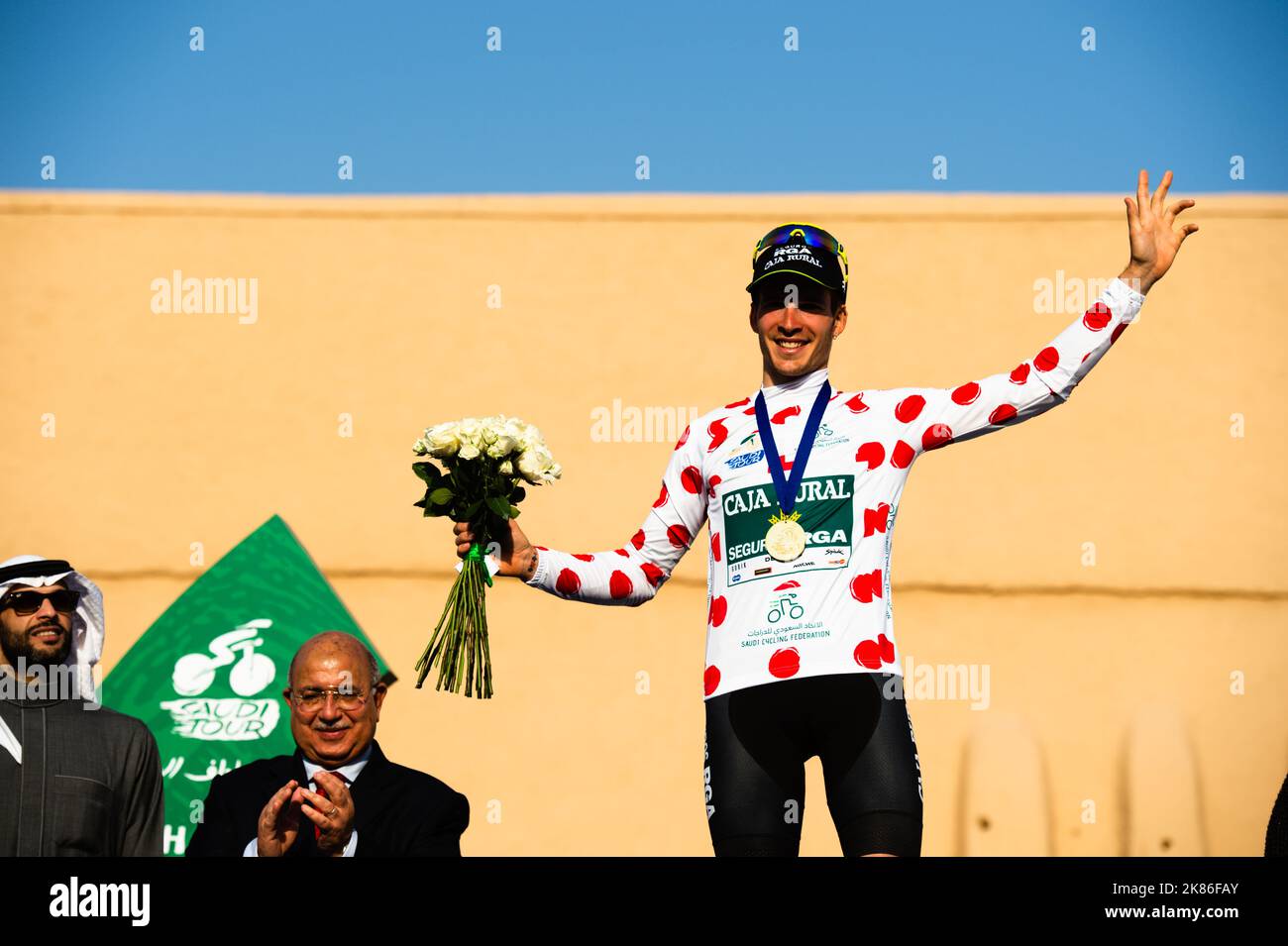 Joel NICOLAU BELTRAN for Caja Rural wins the overall most active rider ...