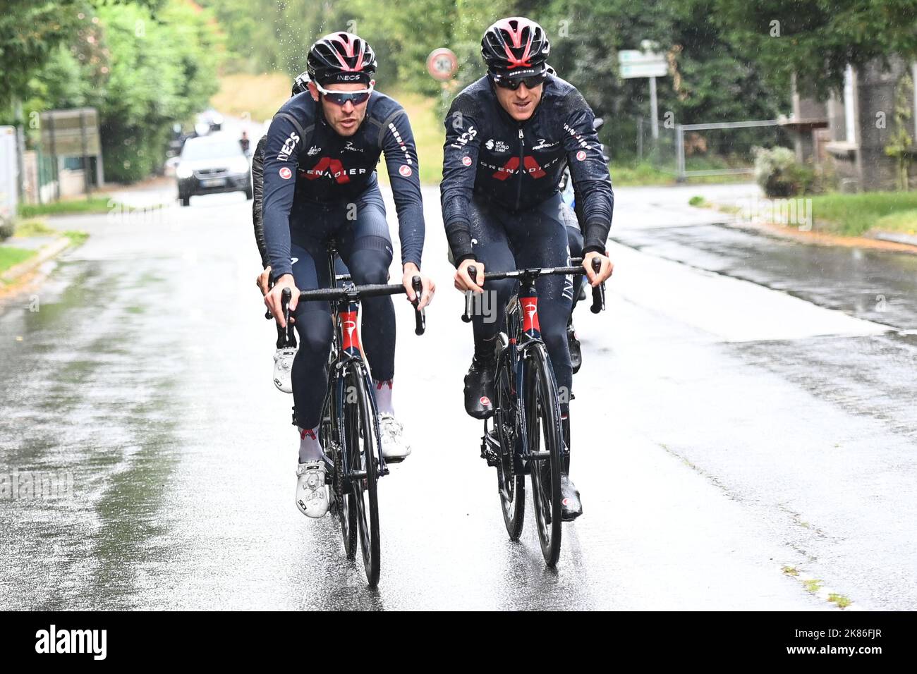 Team Ineos Grenadiers (GBR) before the start of the 2021 Tour de France ...