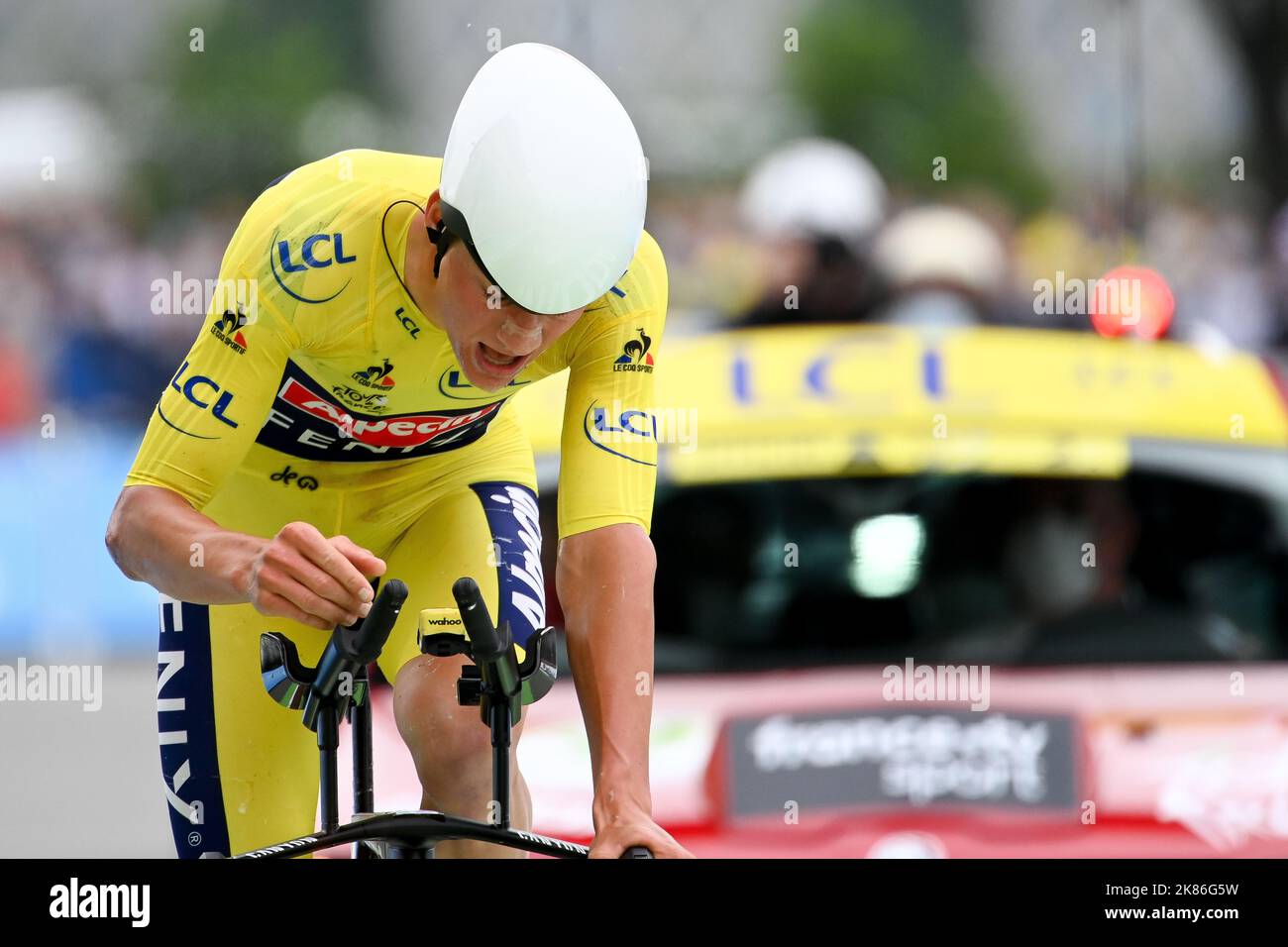 Tour de France 2021, Stage 5, Individual Time Trial from Change to ...