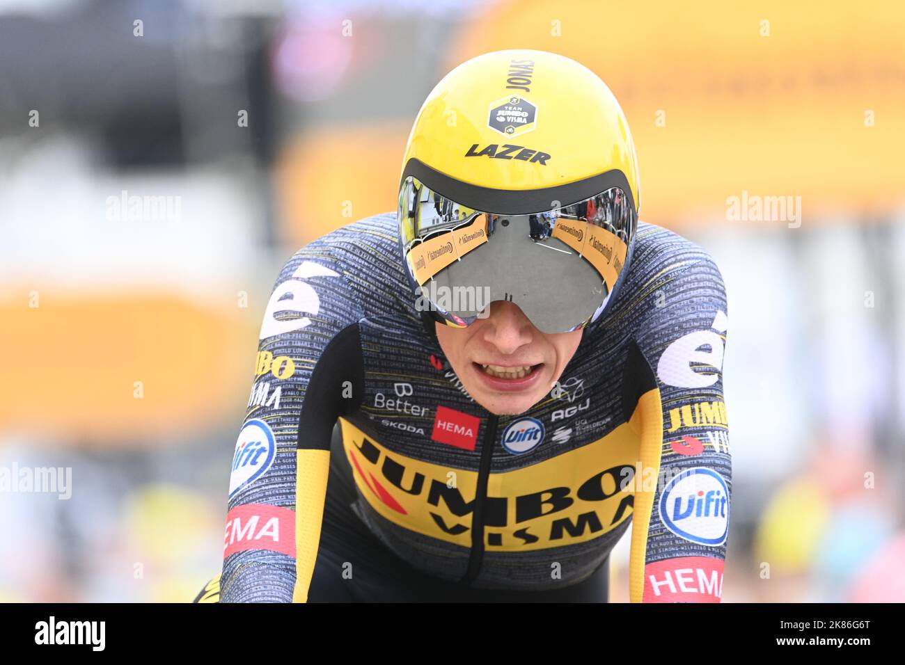 Tour de France 2021, Stage 5, Individual Time Trial from Change to ...