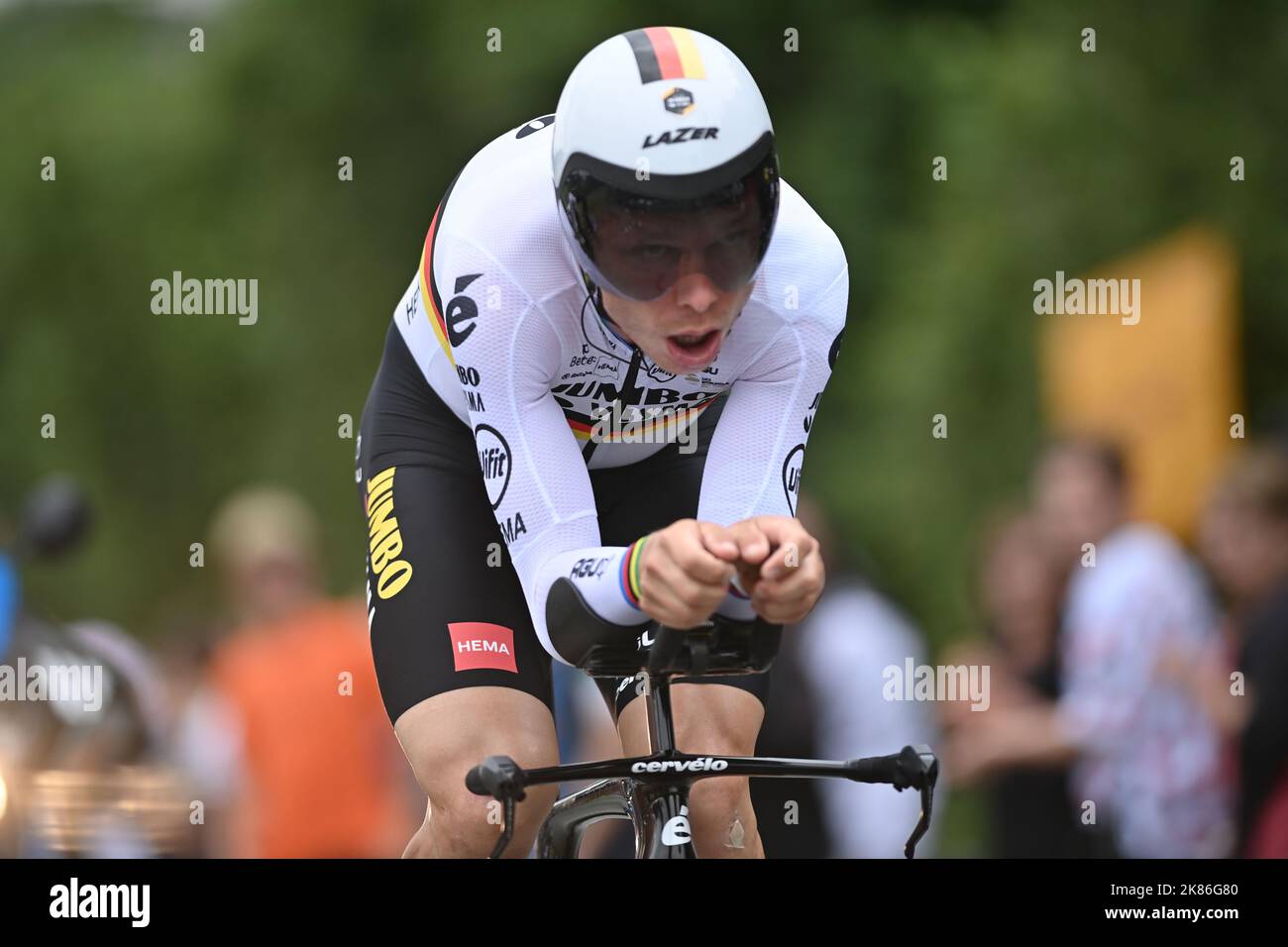 Tour de France 2021, Stage 5, Individual Time Trial from Change to ...