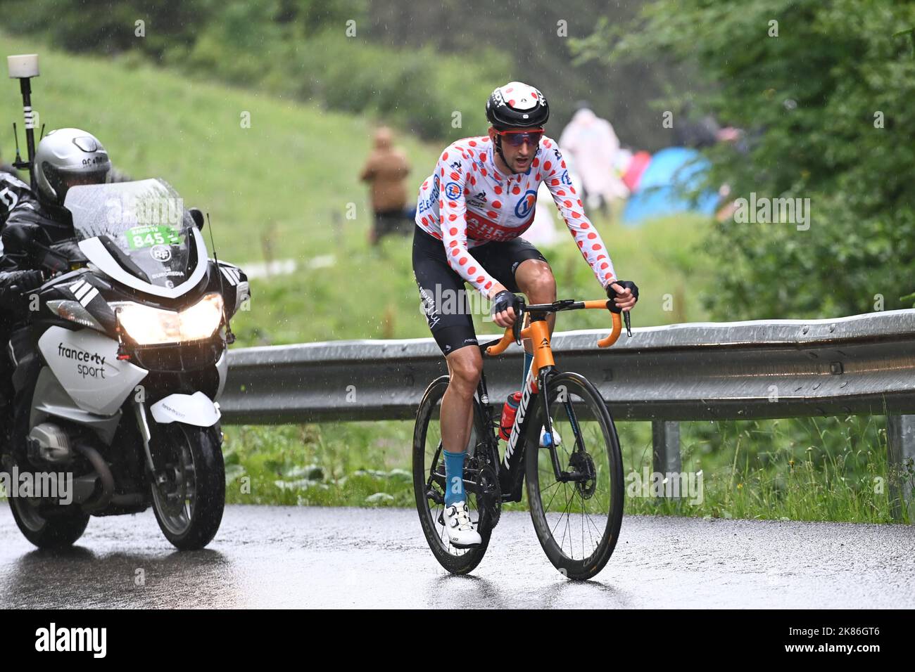 POELS Wouter (NED) of BAHRAIN VICTORIOUS during stage 9 of the Tour de ...