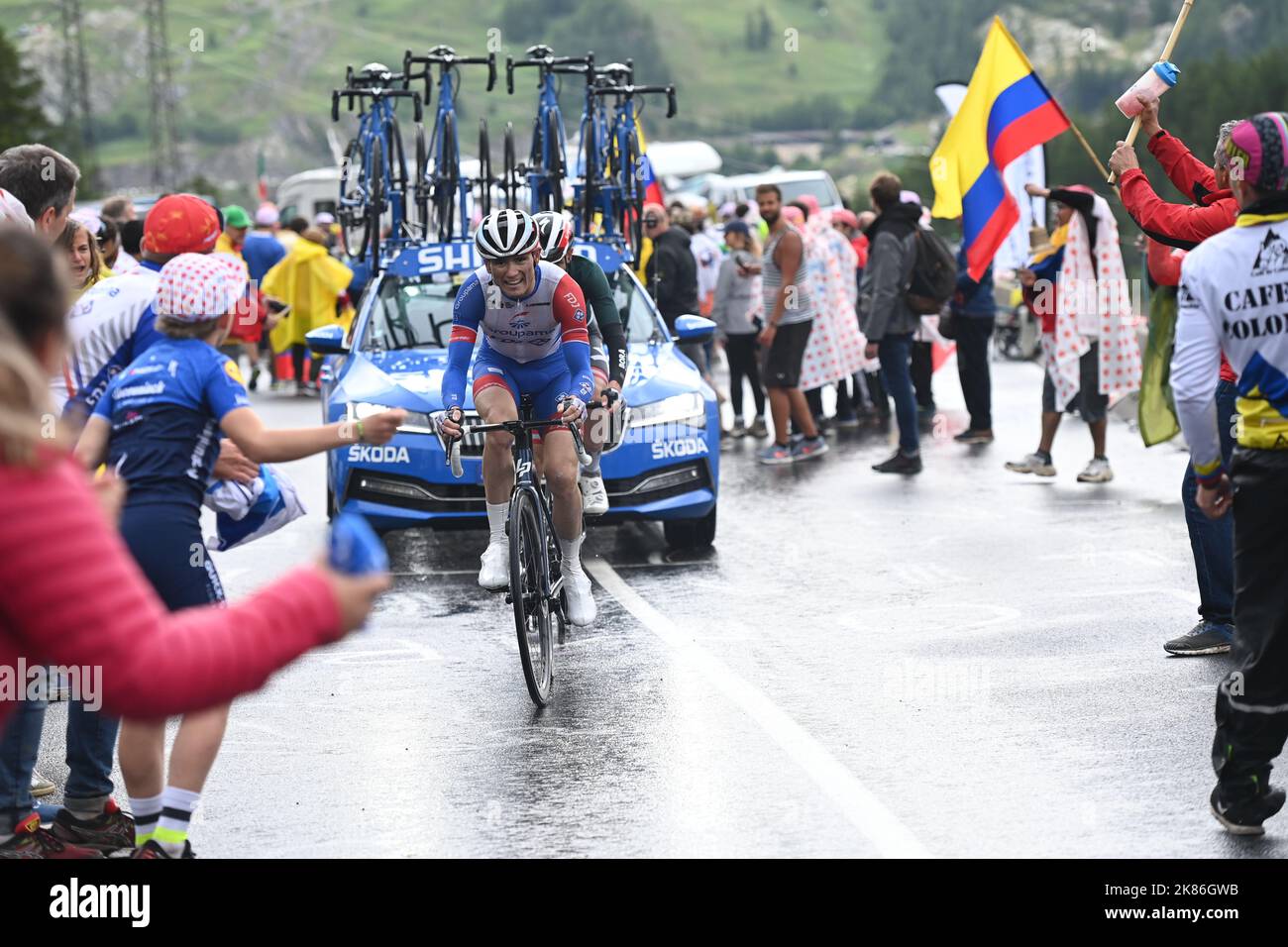 GAUDU David (FRA) of GROUPAMA - FDJ during stage 9 of the Tour de ...