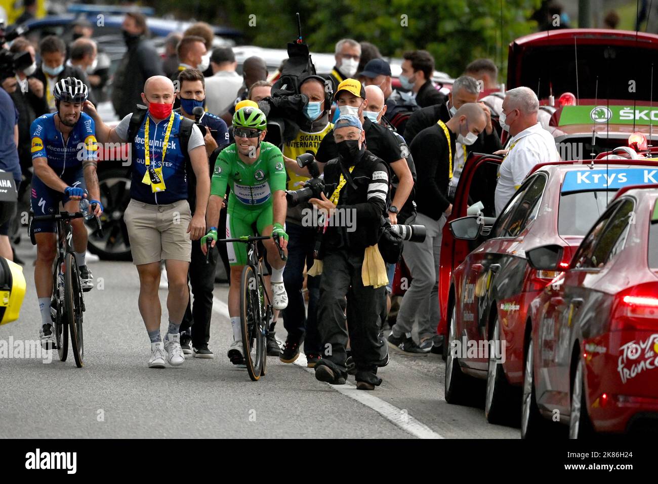 Great Britainâ€™s Mark Cavendish for Deceuninck Quick Step wins stage ...