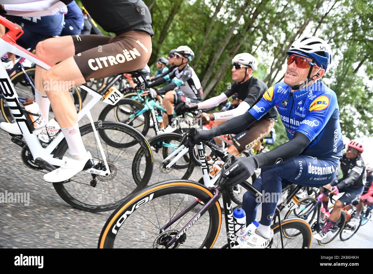 DEVENYNS Dries (BEL) of DECEUNINCK - QUICK - STEP during stage 16 of ...