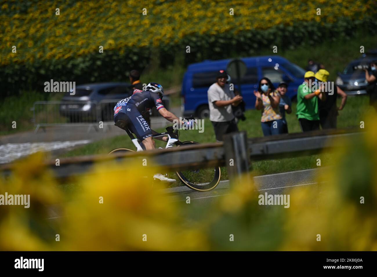 VAKOC Petr (CZE) of ALPECIN - FENIX during stage 19 of the Tour de ...