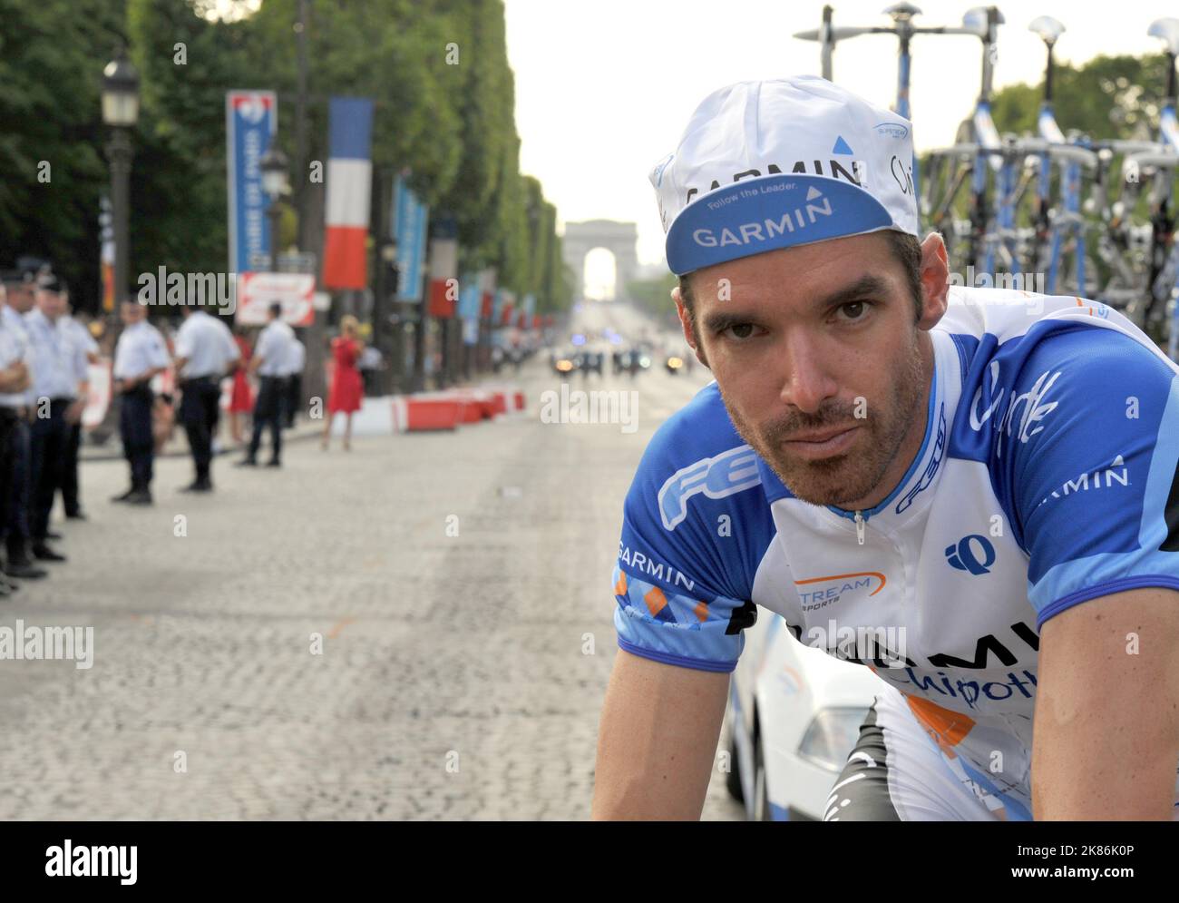 David Millar during stage 21 of the Tour de France Stock Photo - Alamy