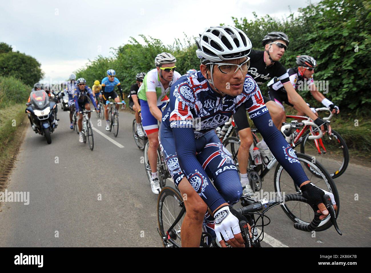 Team Rock Racing's Fred Rodriguez during Stage Two of the Tour of ...