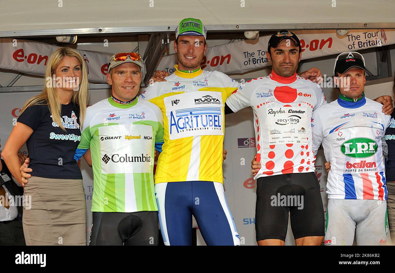 Team Agritibel's Emilian Berges (centre), Rapha-Condor-Recycling.co.uk ...