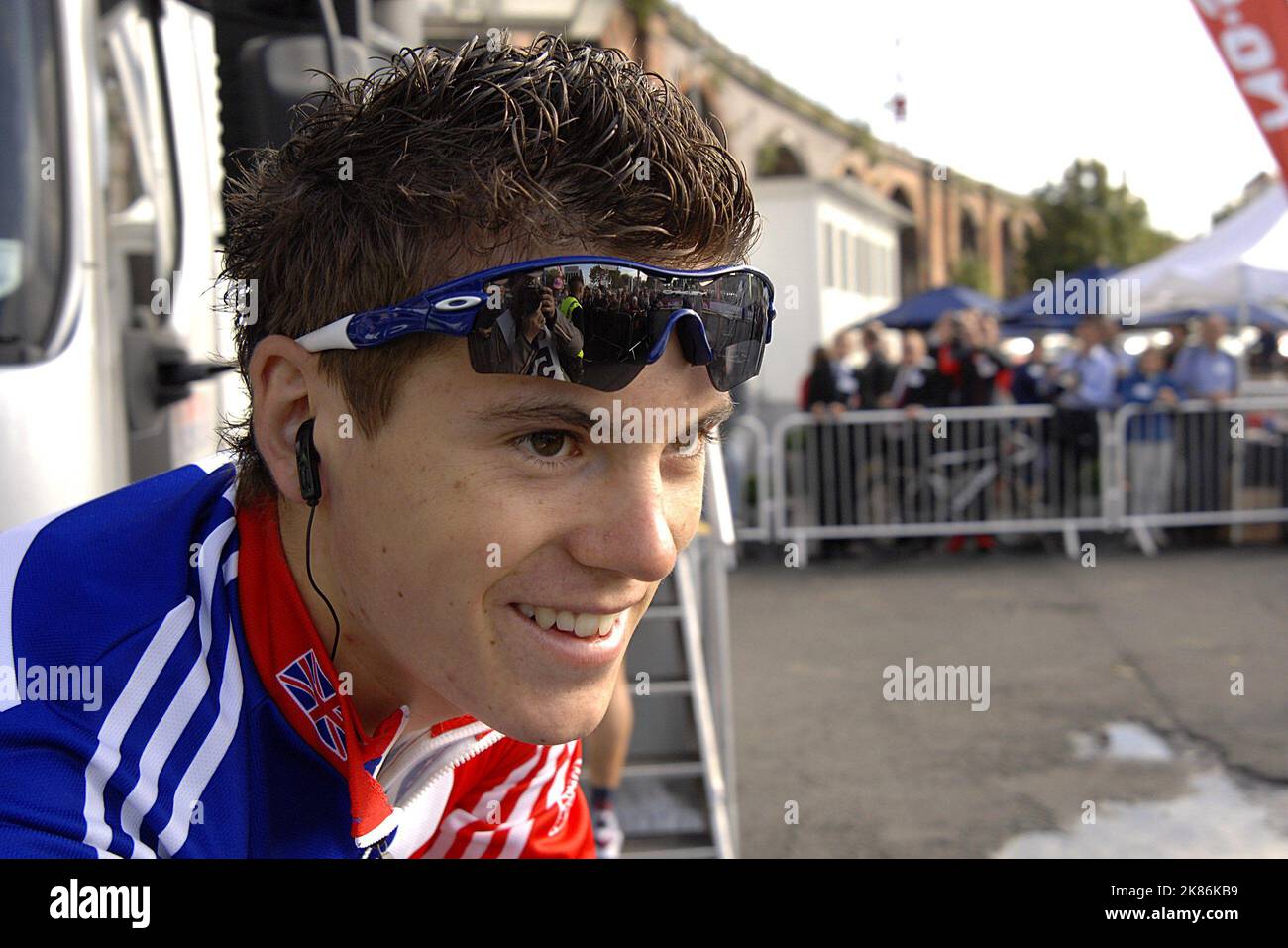Great Britain's Ben Swift before Stage Four of Tour of Britain Stock ...