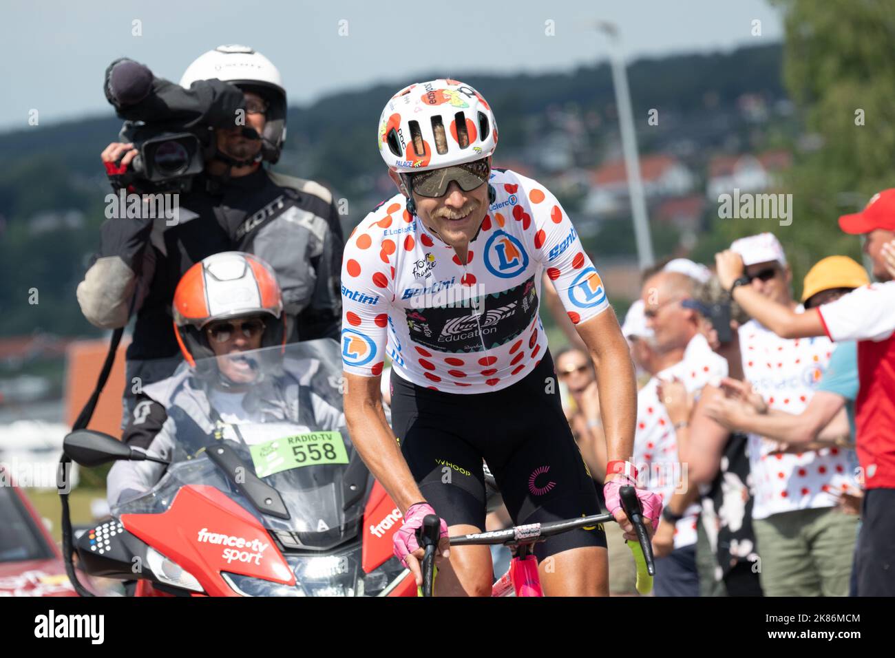 Tour de France 2022, Stage 3 Stage 3 VEJLE>SÃ˜NDERBORG , Magnus Nielsen ...