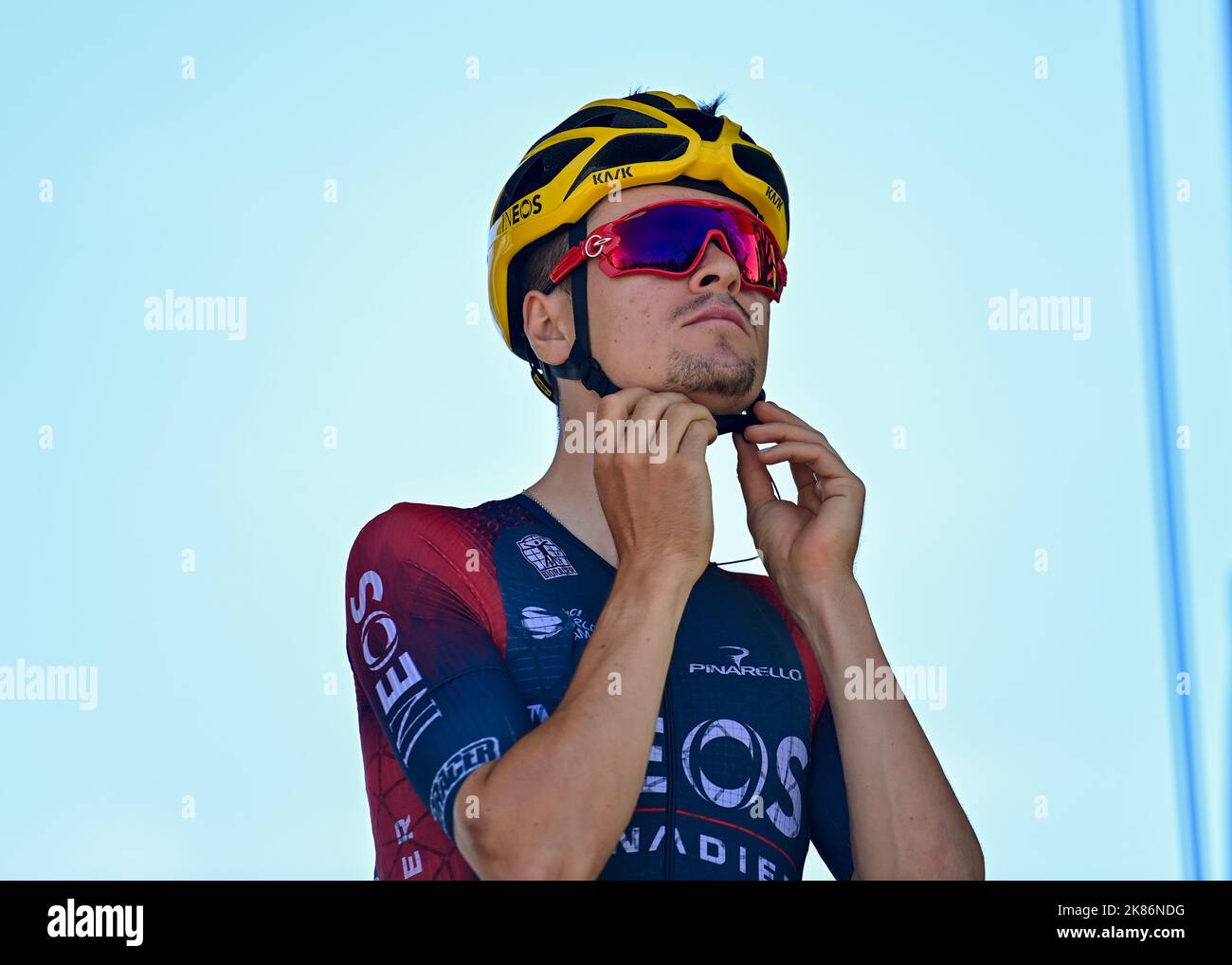 Thomas PIDCOCK, INEOS Grenadiers at the start of Tour De France, Stage ...