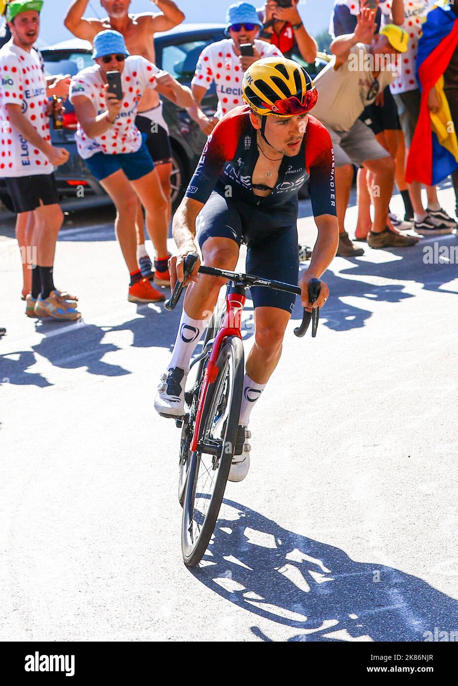 Thomas PIDCOCK during Tour De France, Stage 12, France, 14th July 2022 ...
