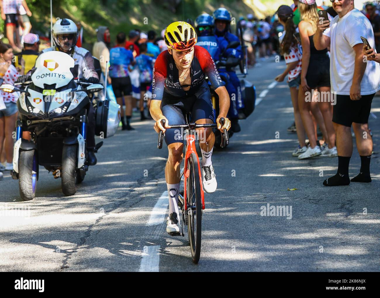 Thomas PIDCOCK during Tour De France, Stage 12, France, 14th July 2022 ...