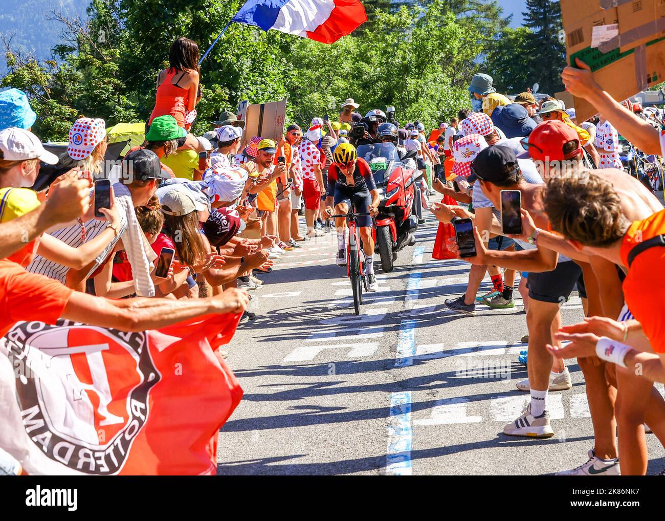 Thomas PIDCOCK during Tour De France, Stage 12, France, 14th July 2022 ...