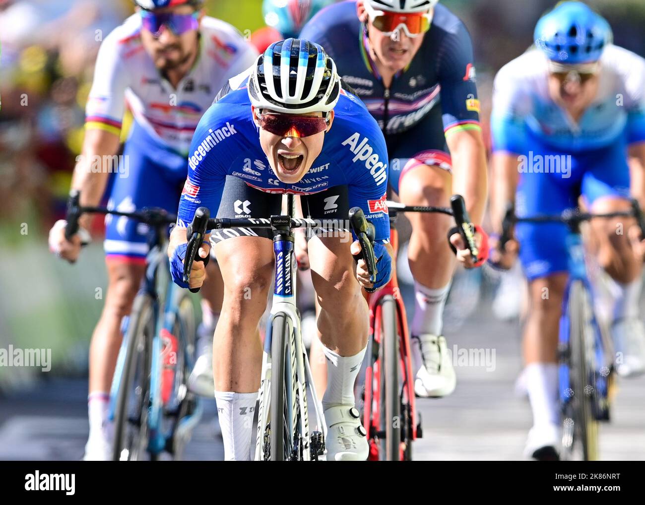 Van aert france win hi-res stock photography and images - Alamy