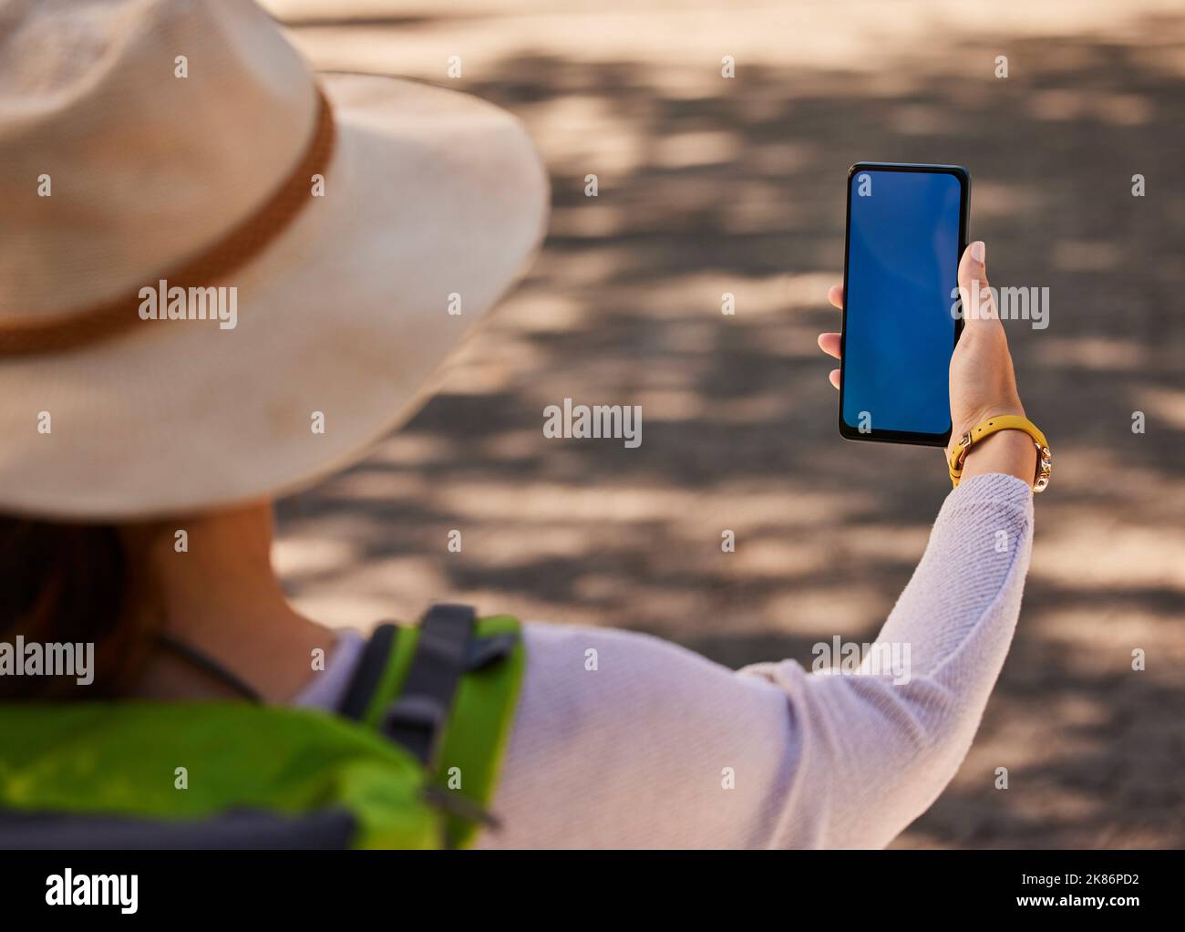 Digital hiking map hi-res stock photography and images - Alamy