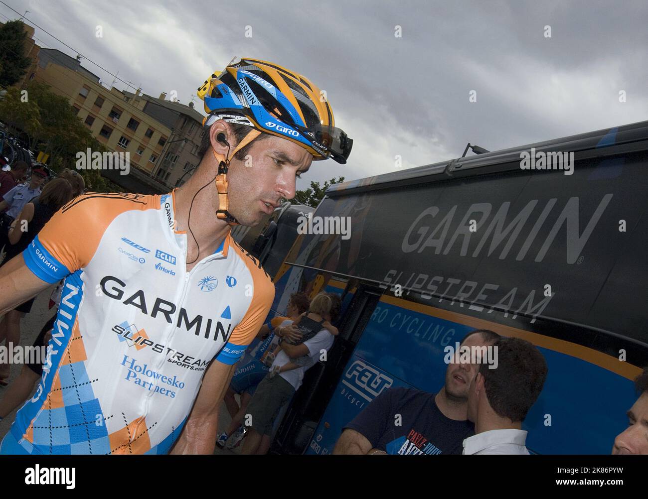 Garmin-Slipstream's David Millar after the sixth stage of the Tour de ...