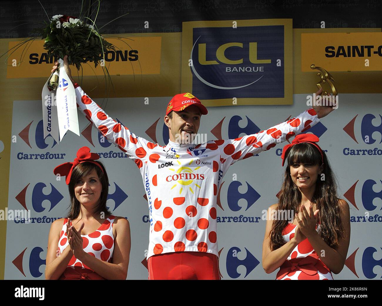 Cofidis Le Credit En Ligne's Christophe Kern wearing the King of The ...