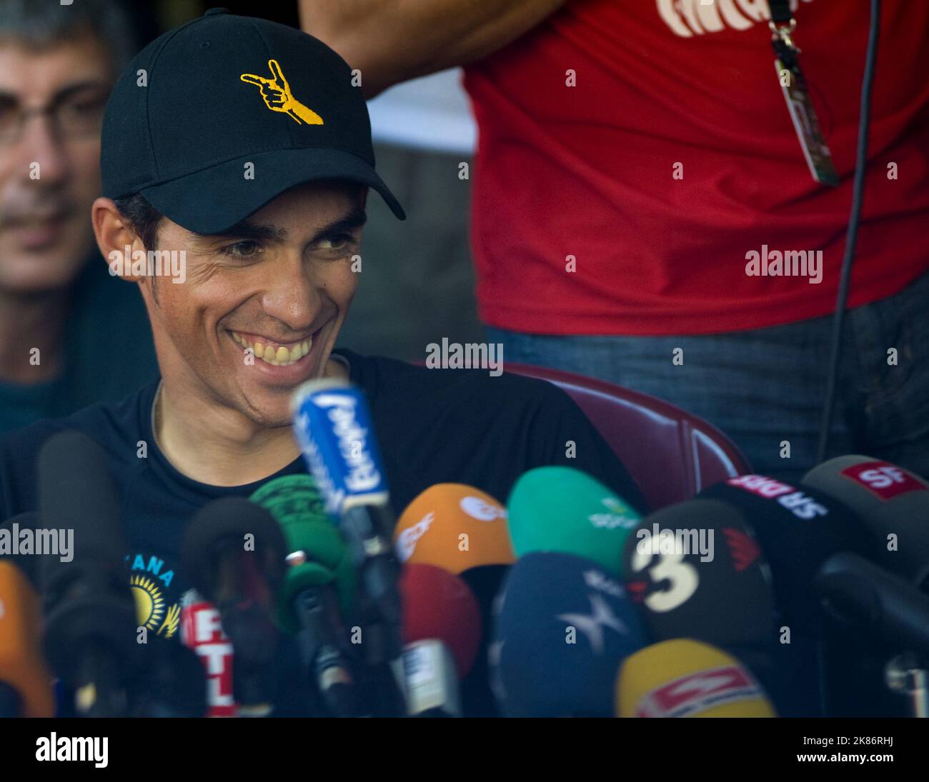 Alberto contador press hi-res stock photography and images - Alamy
