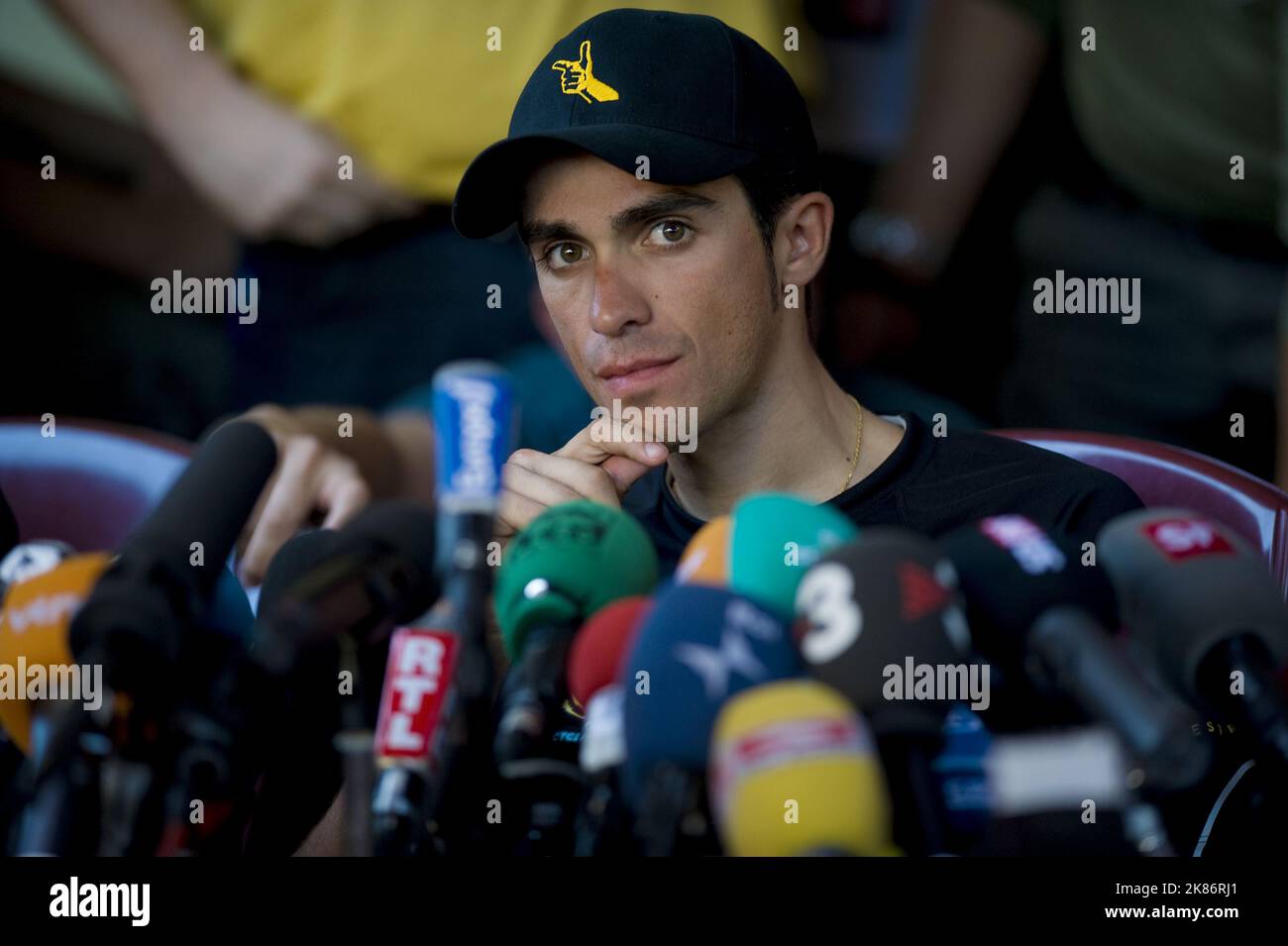 Alberto contador press hi-res stock photography and images - Alamy