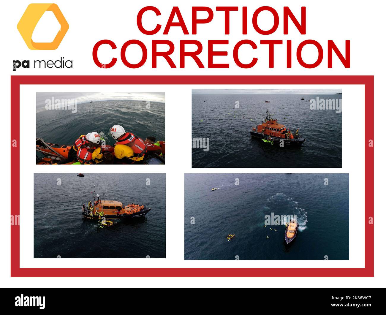 Rnli lifeboat crew Cut Out Stock Images & Pictures - Alamy
