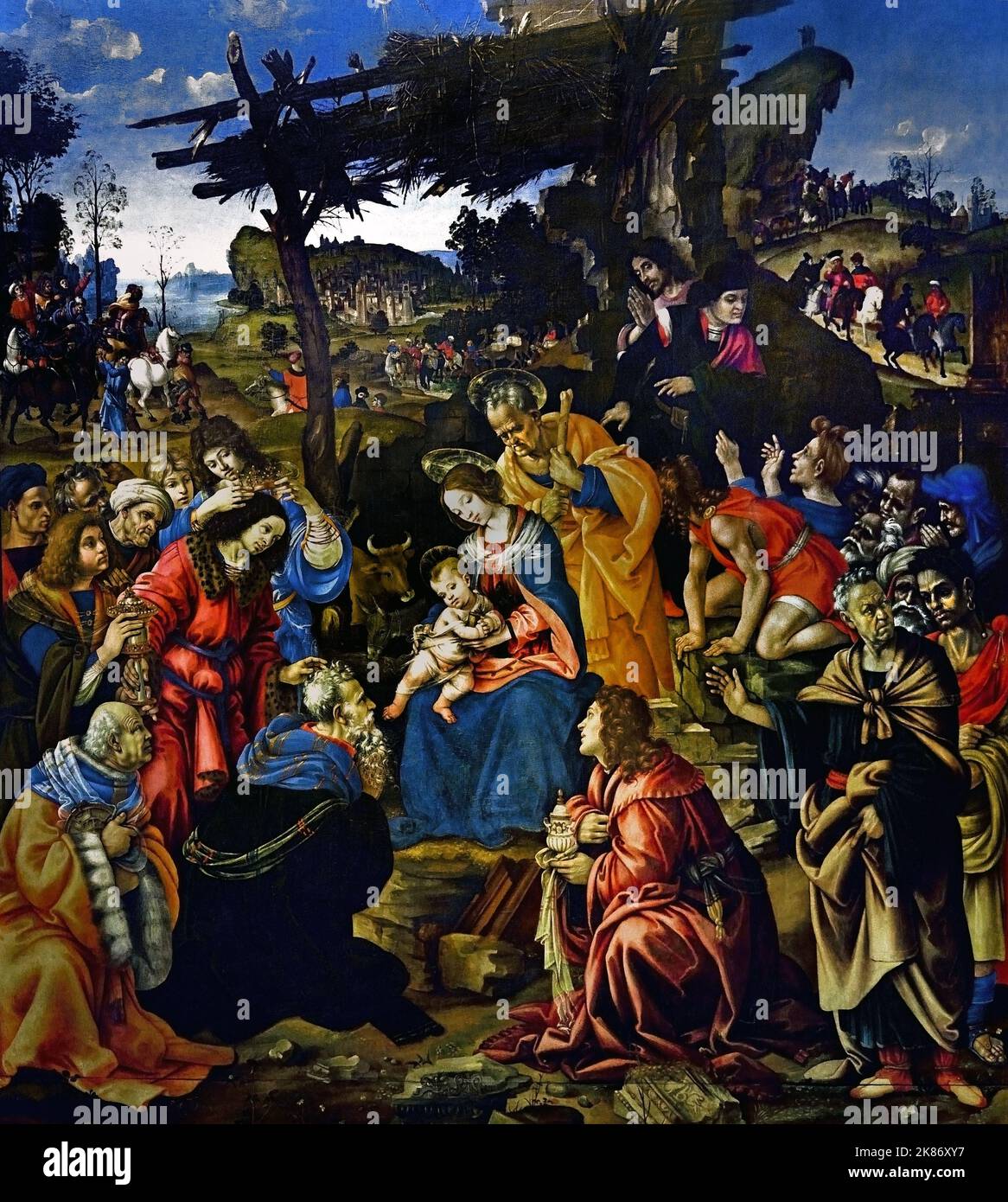 Adoration of the Magi Filippino Lippi (Prato 1457 c. – Florence 1504 ...
