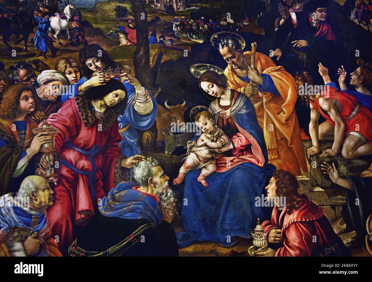 Jesus and the magi hi-res stock photography and images - Alamy