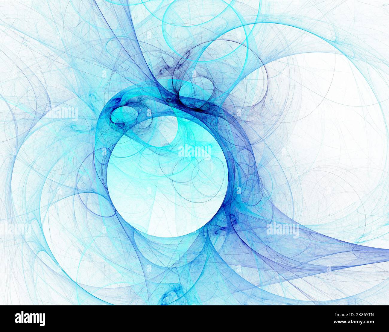 Abstract fractal graphics. Design element. Multicolor. White background ...