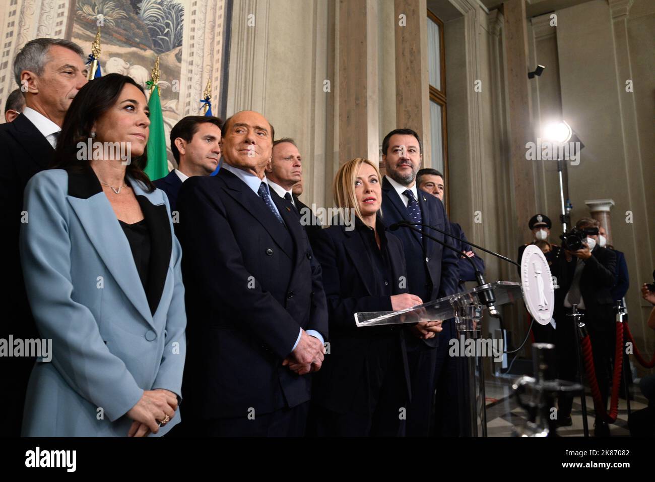 Licia ronzulli and silvio berlusconi hi-res stock photography and ...