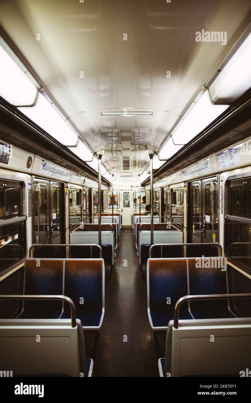 Vertical shot metro train hi-res stock photography and images - Alamy