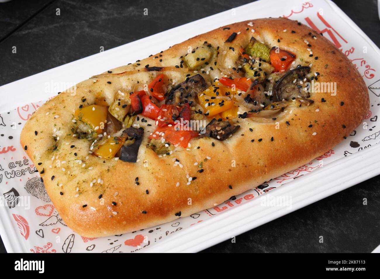 Tray focaccia hi-res stock photography and images - Alamy