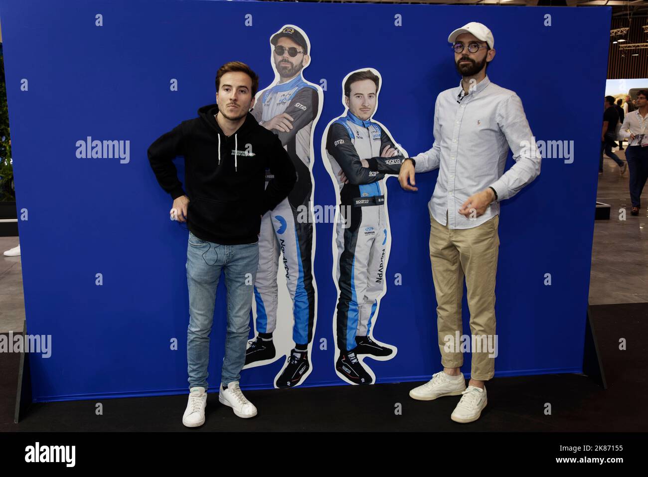 Paris, France. 17th Oct, 2022. Sylvain Levy and Pierre Chabrier attend ...