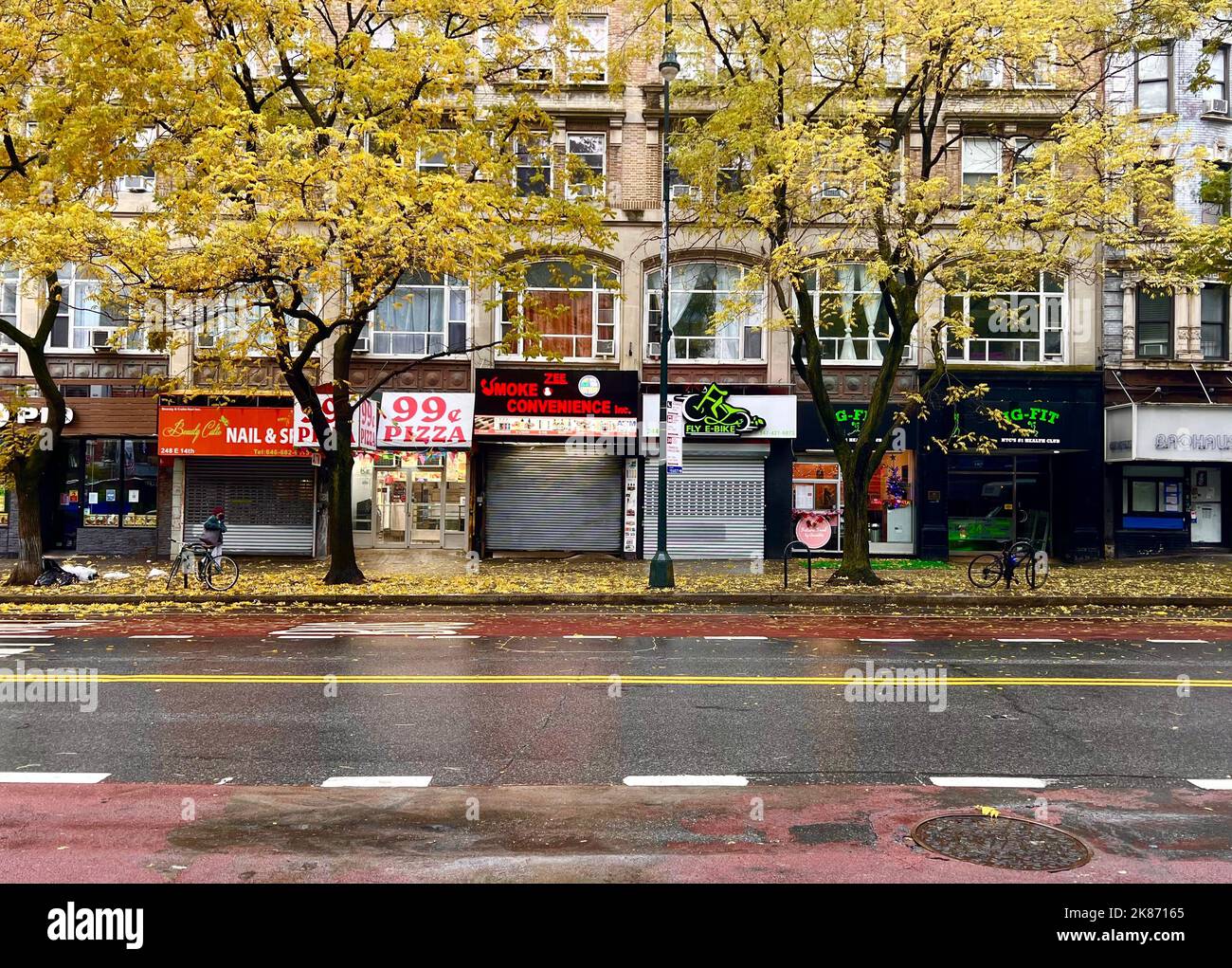 New York City street view Stock Photo - Alamy