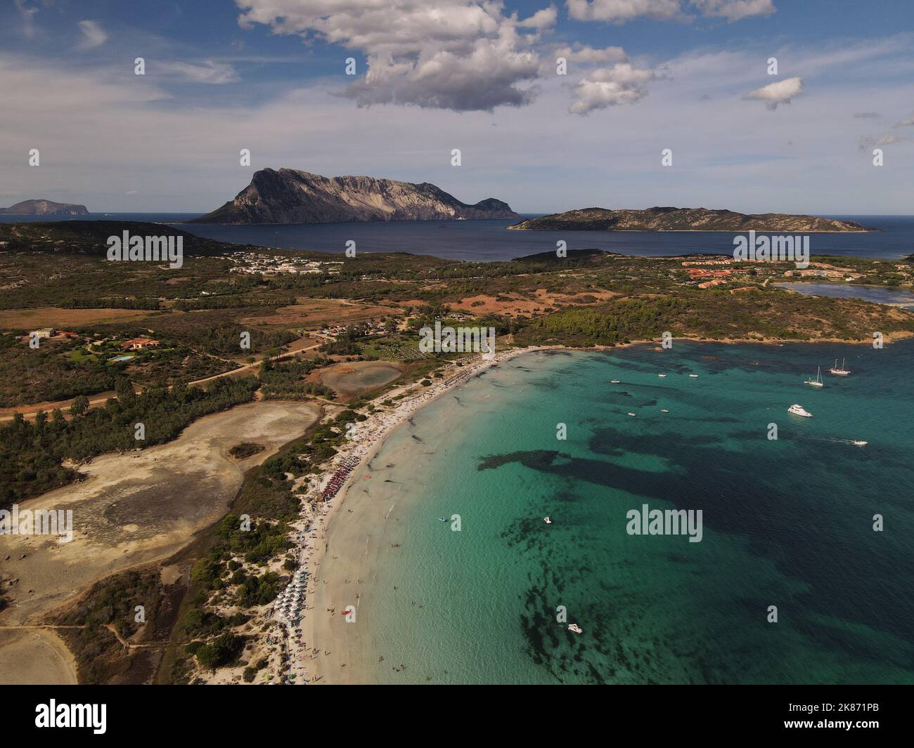 View of cedrino lake in sardinia hi-res stock photography and images ...