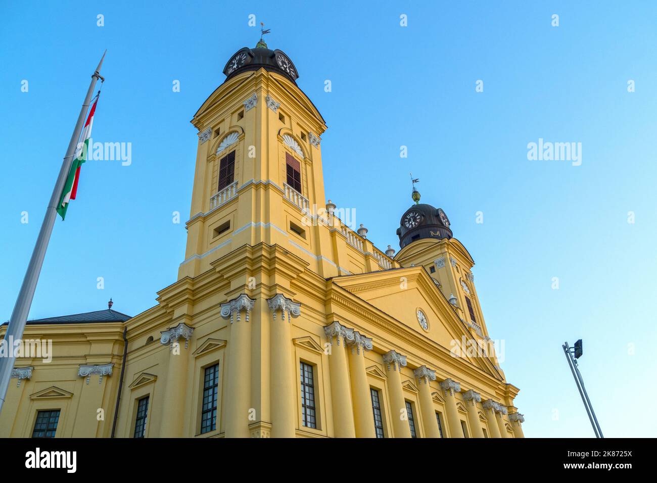 The Reformed Great Church of Debrecen Stock Photo - Alamy