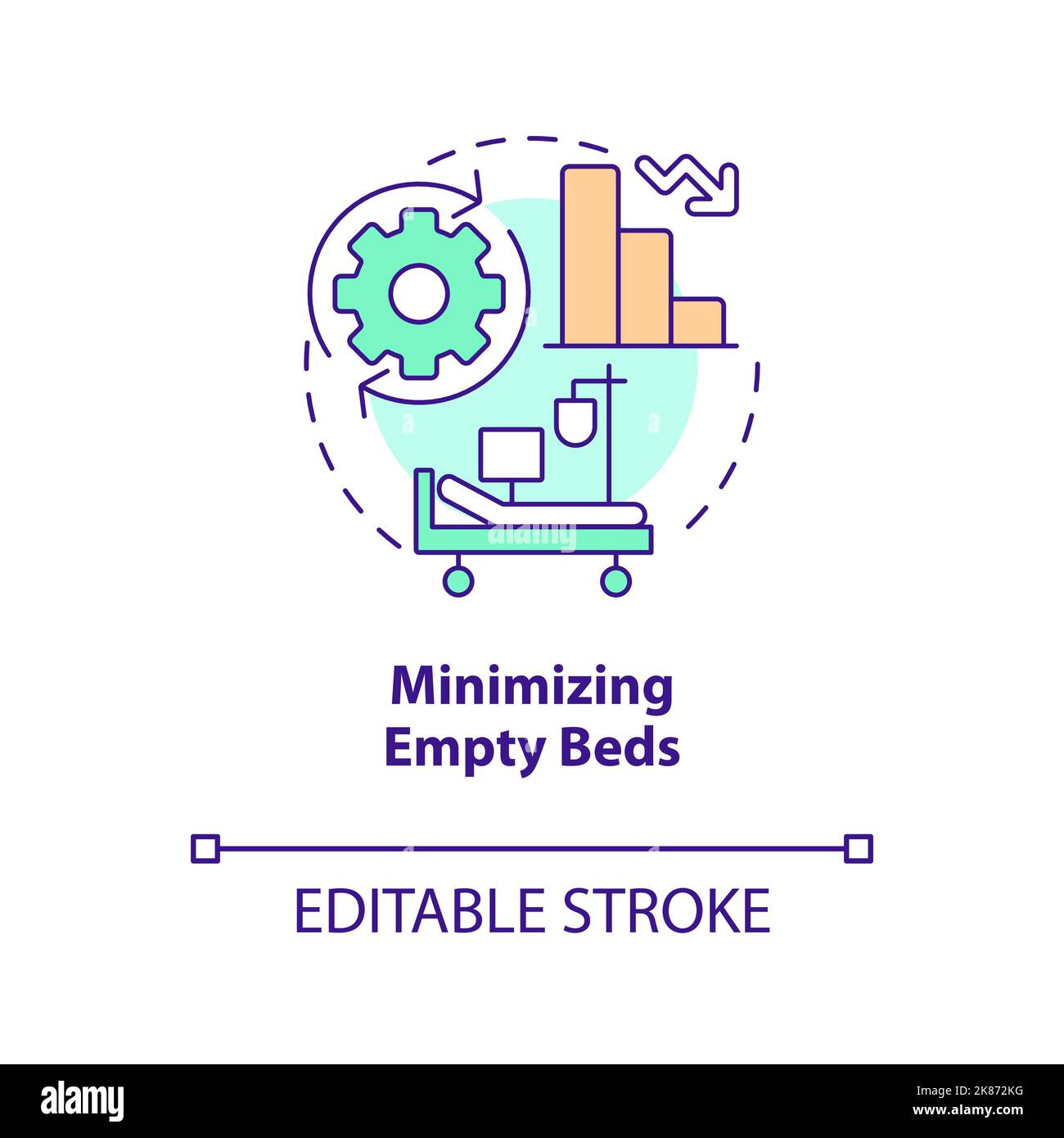 Hospital beds general Stock Vector Images - Alamy