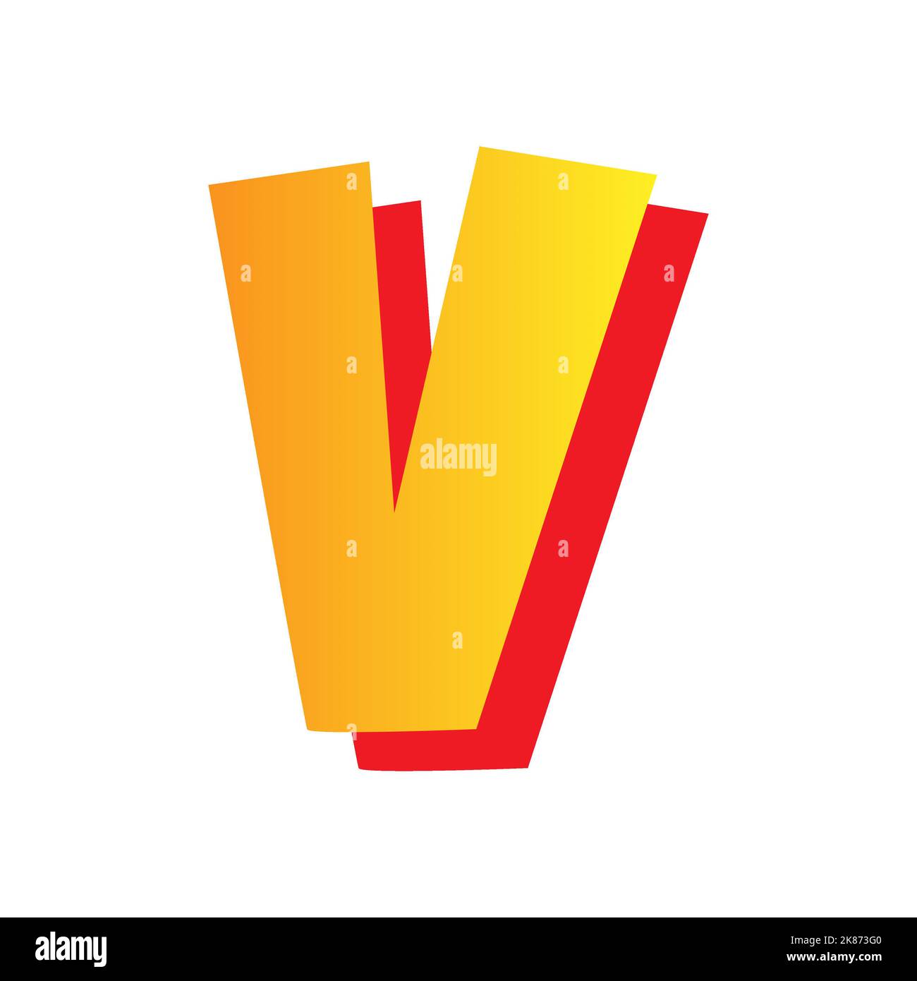 Letter v, comic style typeface with transparent background Stock Photo ... Letter v, comic style typeface with transparent background Stock Photo ...