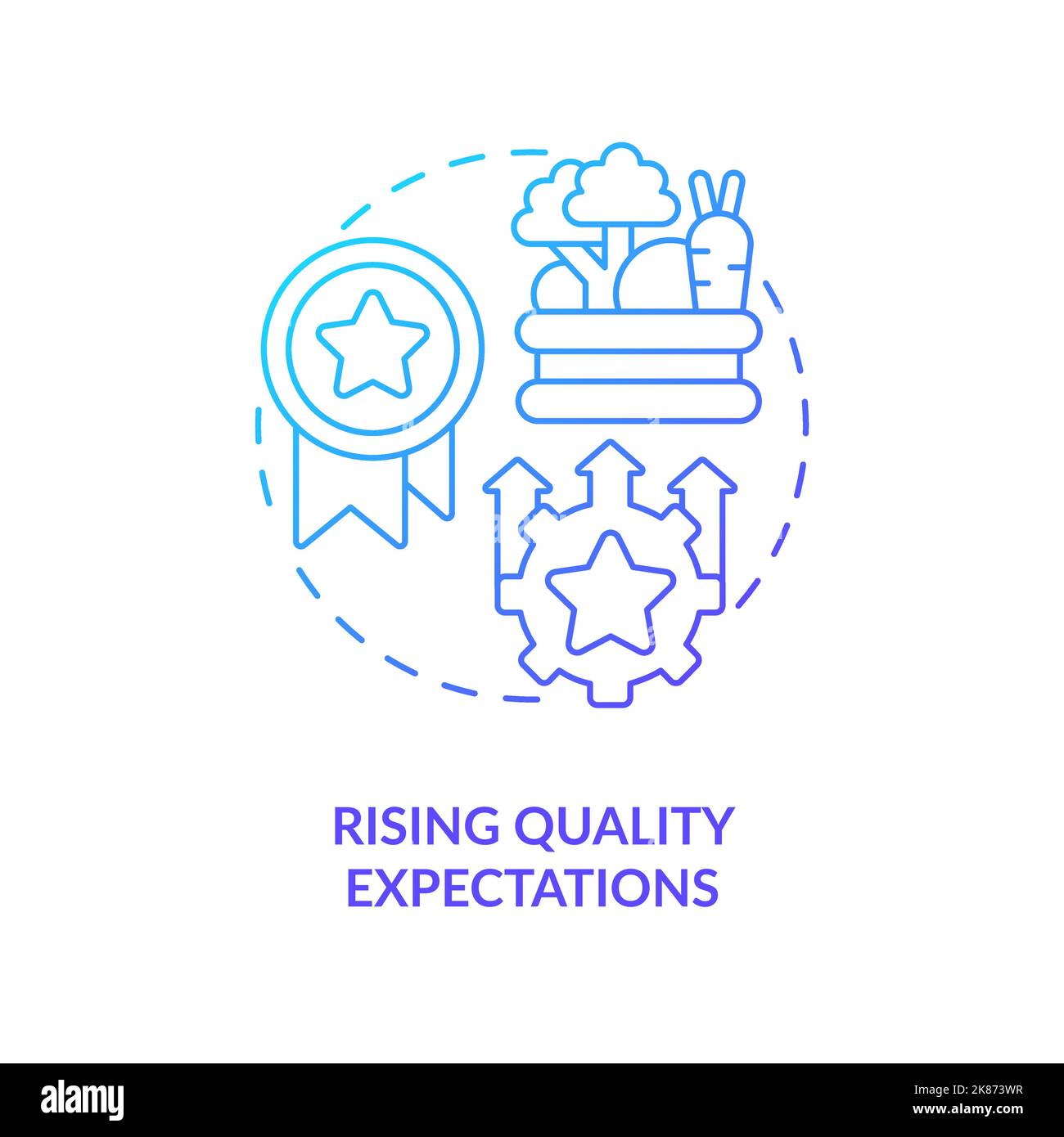 High expectations Stock Vector Images - Alamy