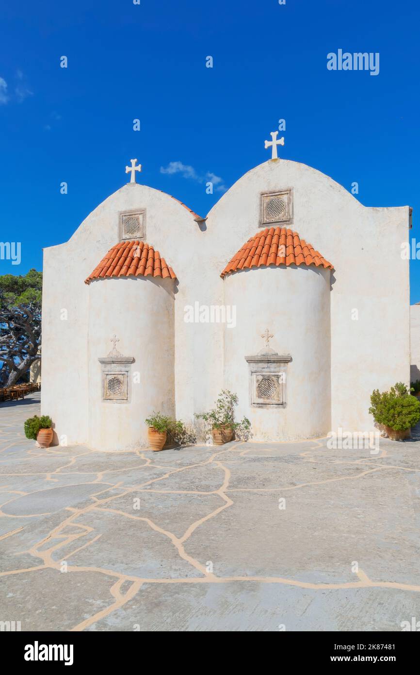 Rethymno crete monastery hi-res stock photography and images - Alamy