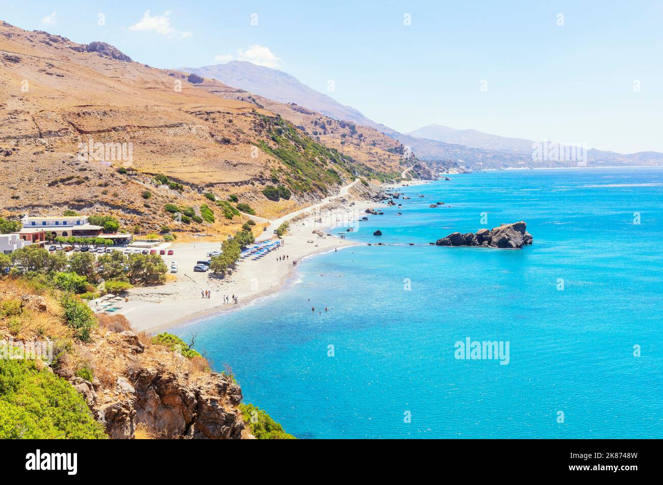 Ammoudi beach hi-res stock photography and images - Alamy