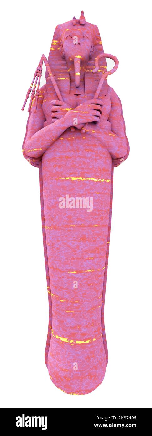 Sarcophagus isolated on white background Stock Photo - Alamy