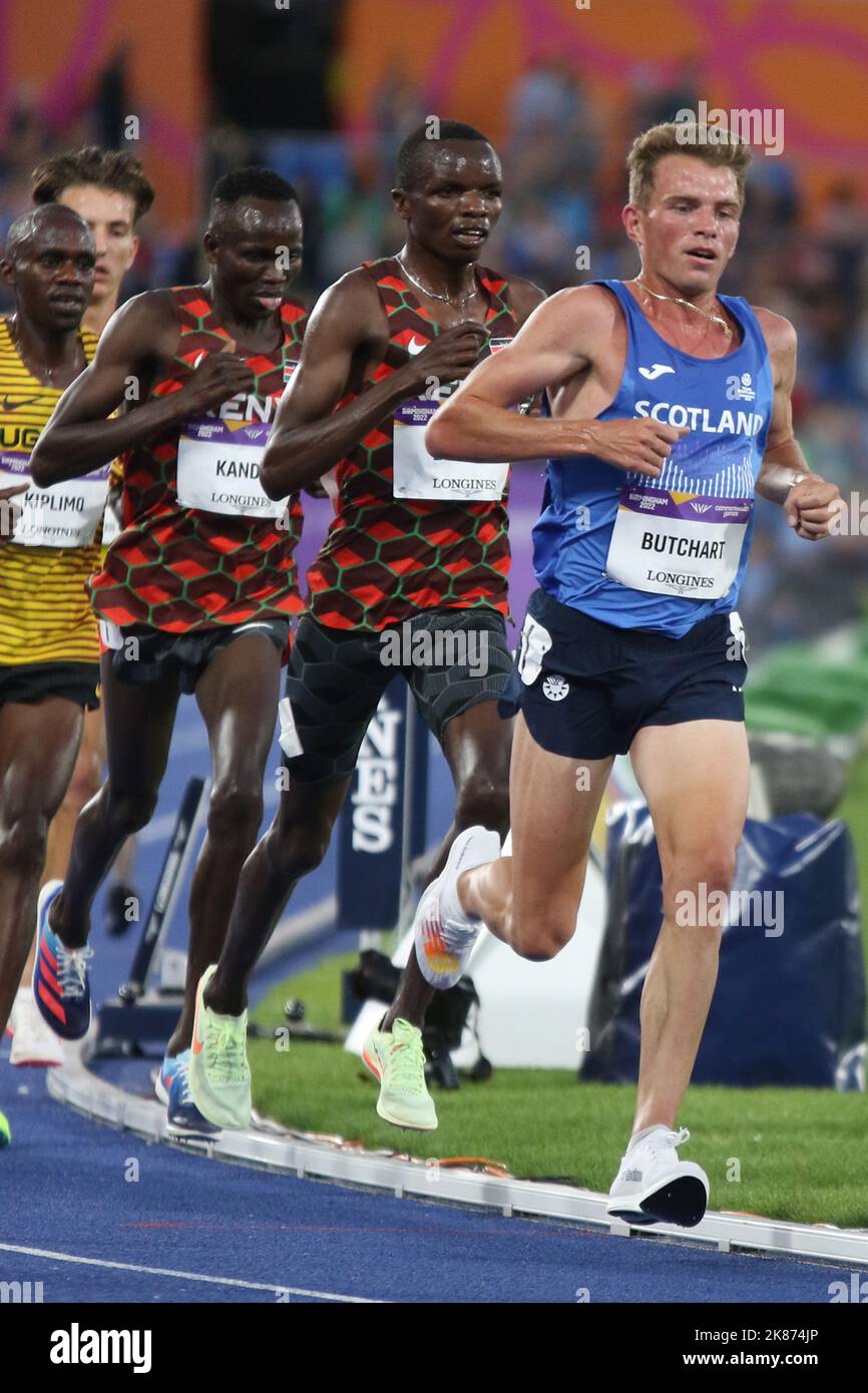 Andrew BUTCHART of Scotland in the men's 10000 metres - Final at the ...