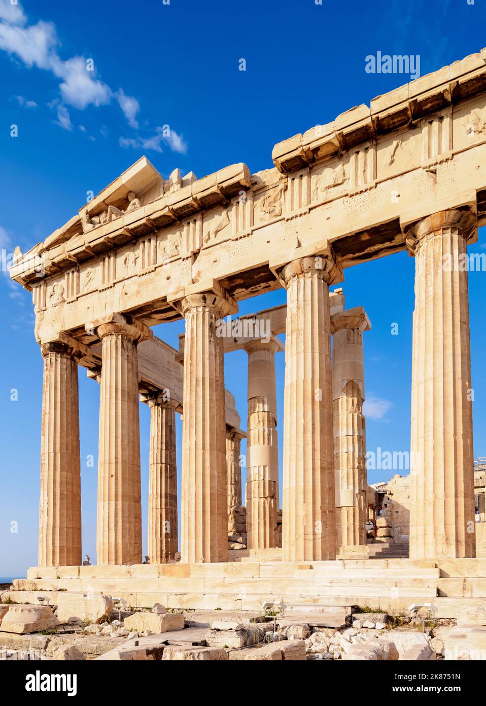 Parthenon, Acropolis, UNESCO World Heritage Site, Athens, Attica ...